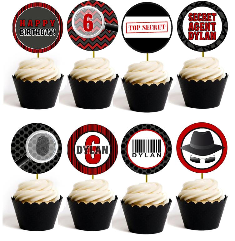 Spy Birthday Party Decorations | Shelly Lighting